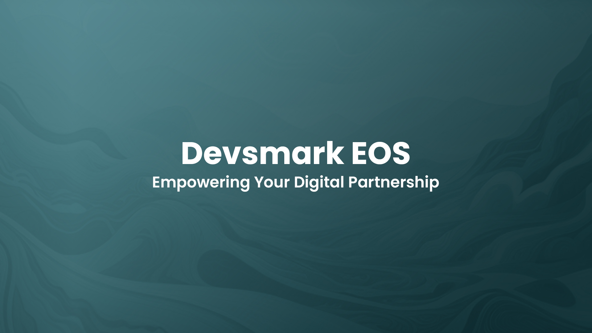 Login | EOS Devsmark